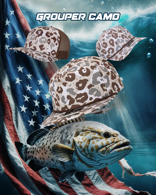 Grouper Camo – Livin Hooked
